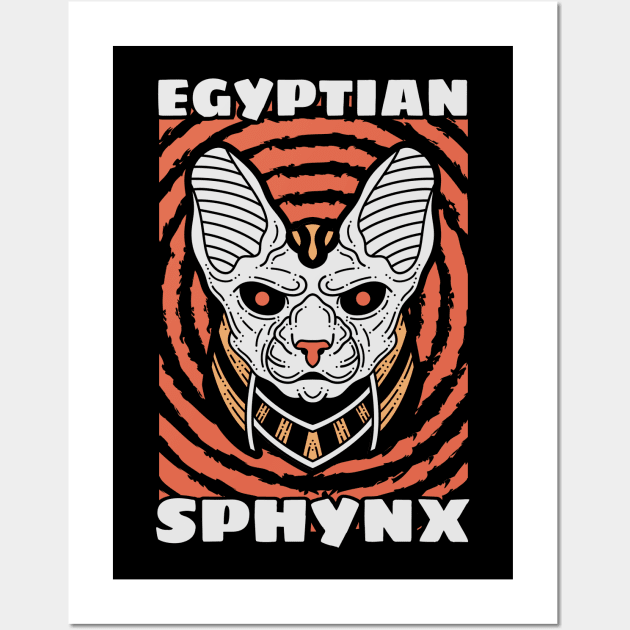 Egyptian Sphynx - Egyptian Cat - Posters and Art Prints | TeePublic